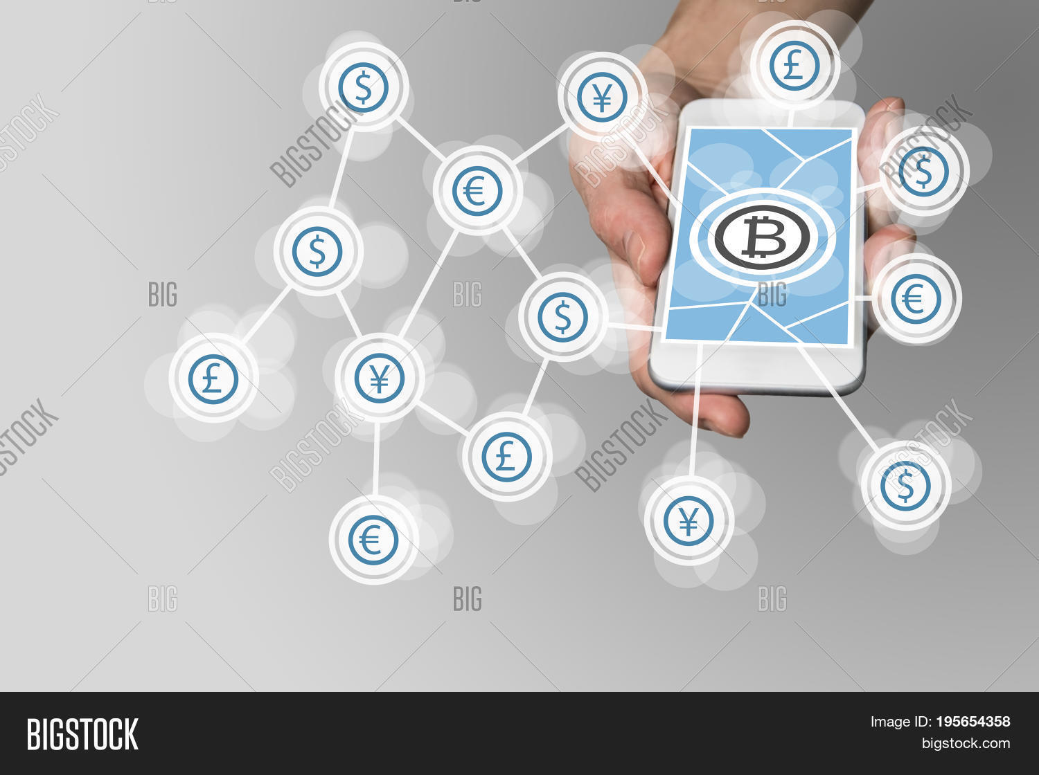 Bitcoin Concept On Image & Photo (Free Trial) | Bigstock