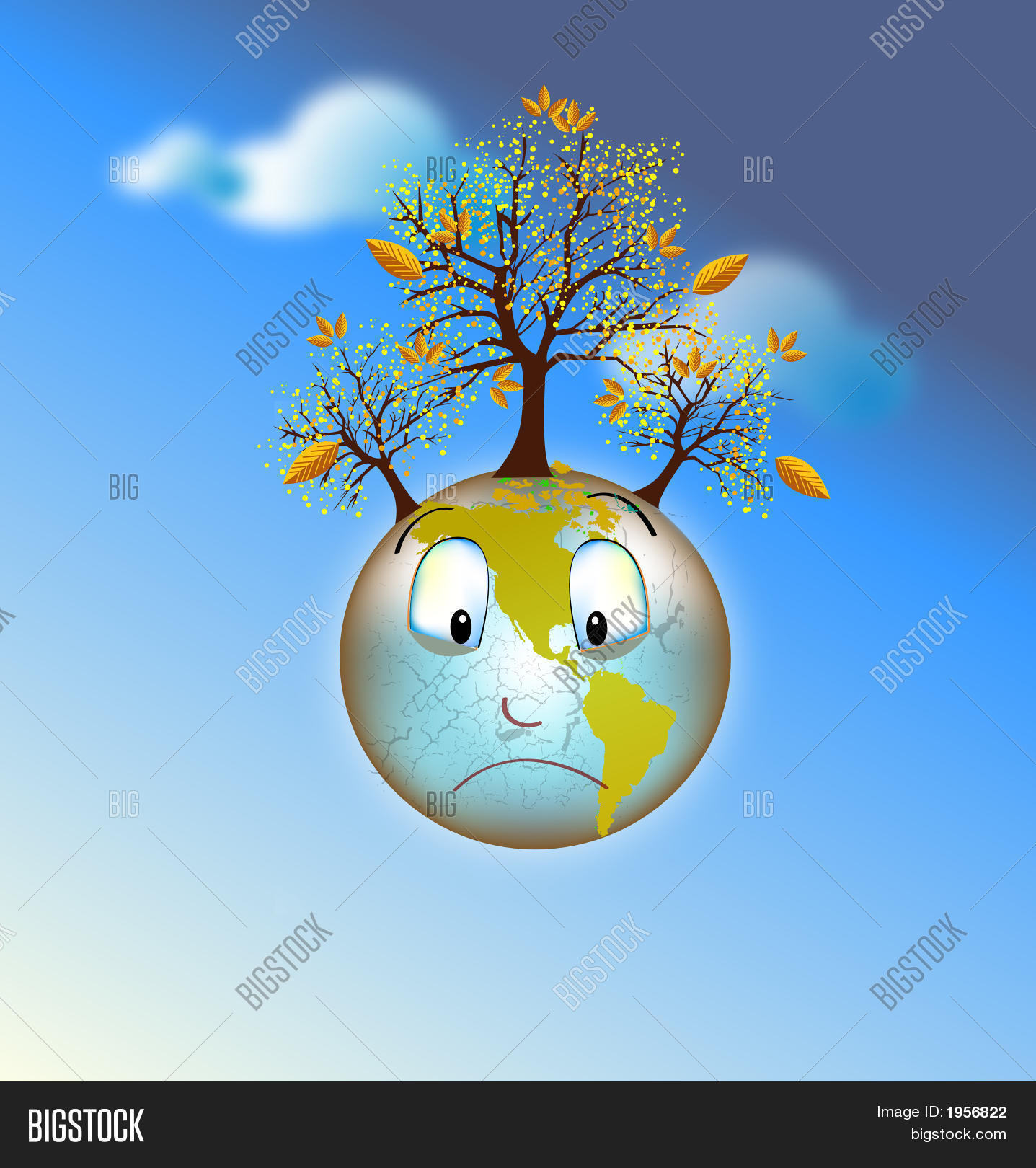 Sad Earth Dying Image & Photo (Free Trial) | Bigstock