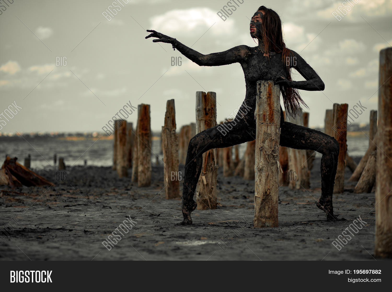Young Woman Smeared Image & Photo (Free Trial) | Bigstock