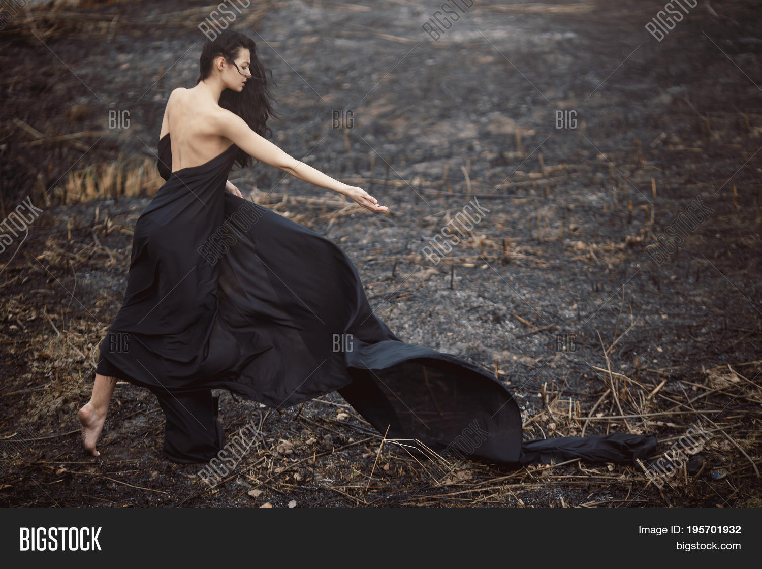 Sad Girl Standing On Image & Photo (Free Trial) | Bigstock