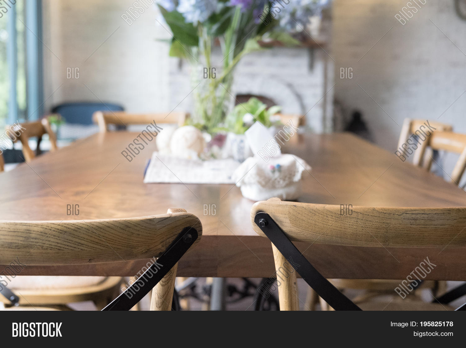 Wood Table Chair Image & Photo (Free Trial) | Bigstock