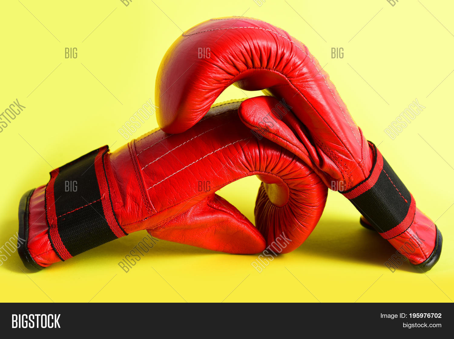 Boxing Mittens Made Image & Photo (Free Trial) | Bigstock
