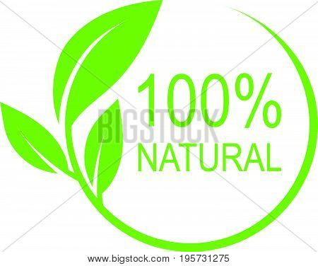 100% Natural Vector Vector & Photo (Free Trial) | Bigstock