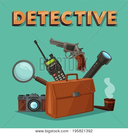 Detective Tools. Vector & Photo (Free Trial) | Bigstock
