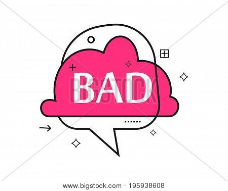Outline Speech Bubble Vector & Photo (Free Trial) | Bigstock