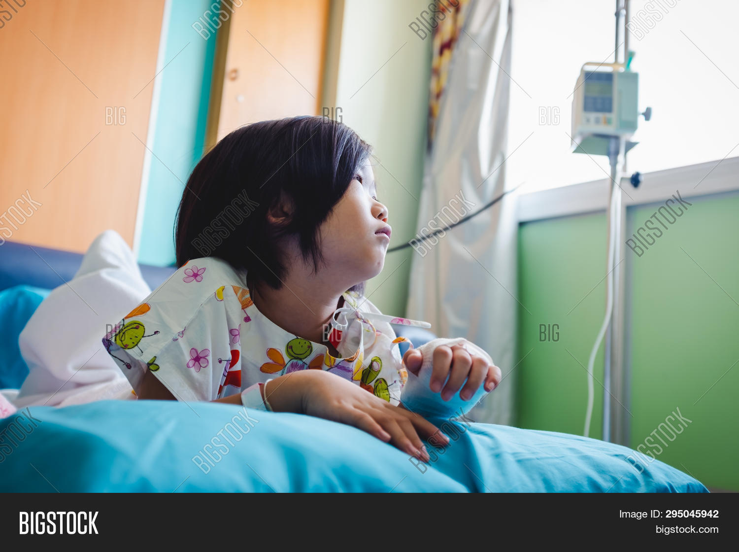 Illness Asian Child Image & Photo (Free Trial) | Bigstock