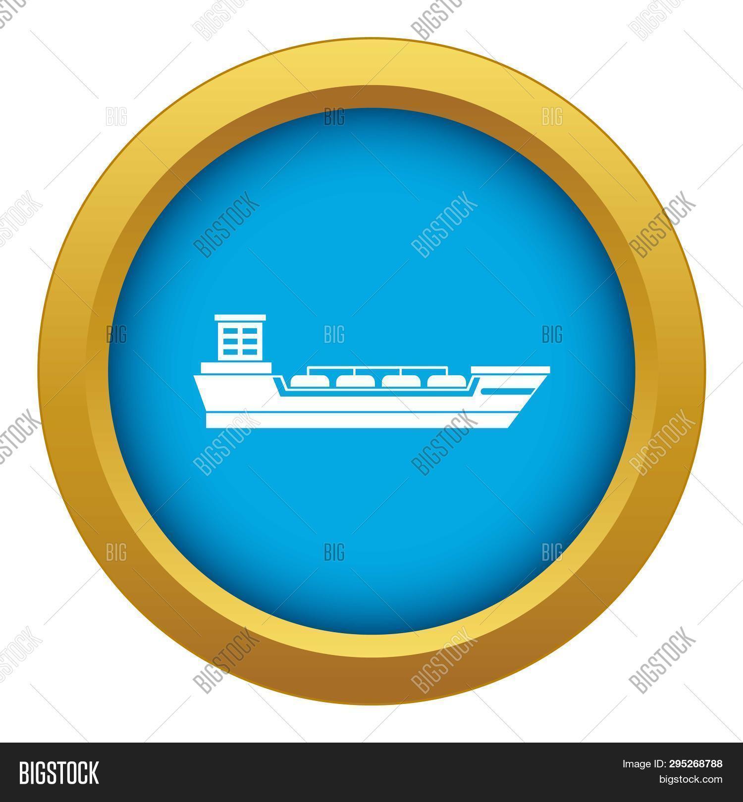 Oil Tanker Ship Icon Image & Photo (Free Trial) | Bigstock