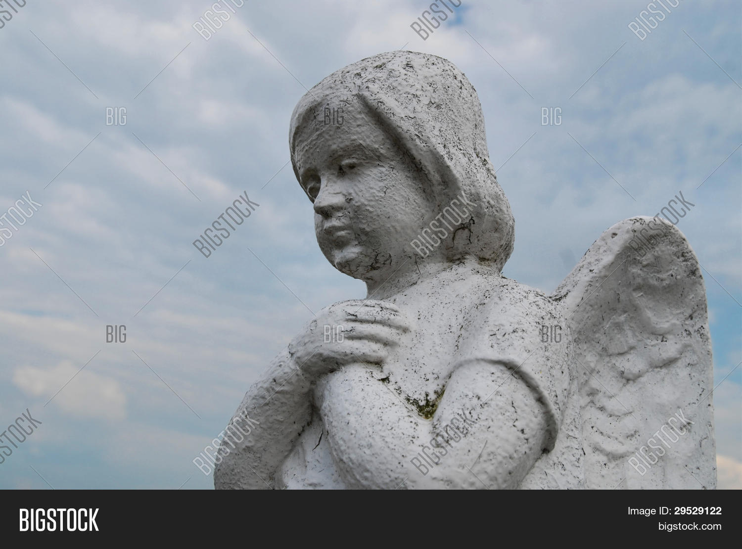 Angel Statue Old Image & Photo (Free Trial) | Bigstock