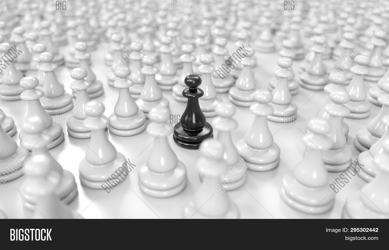Black Pawn Stands Image & Photo (Free Trial) | Bigstock