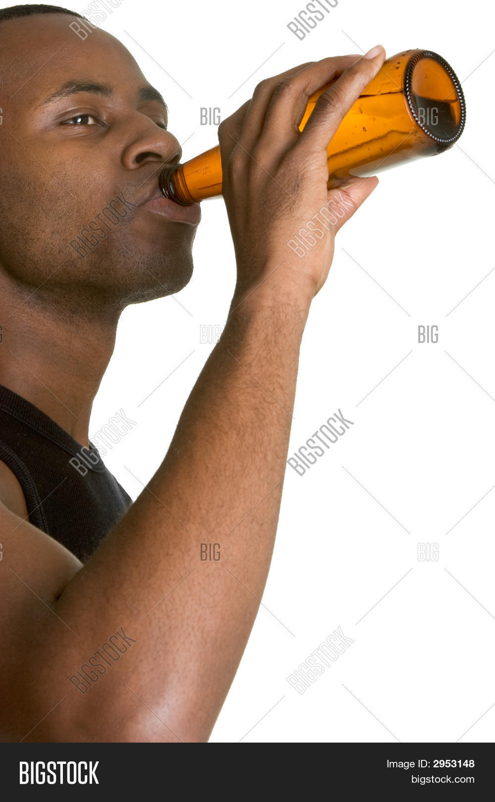 Beer Drinking Man Image & Photo (Free Trial) | Bigstock