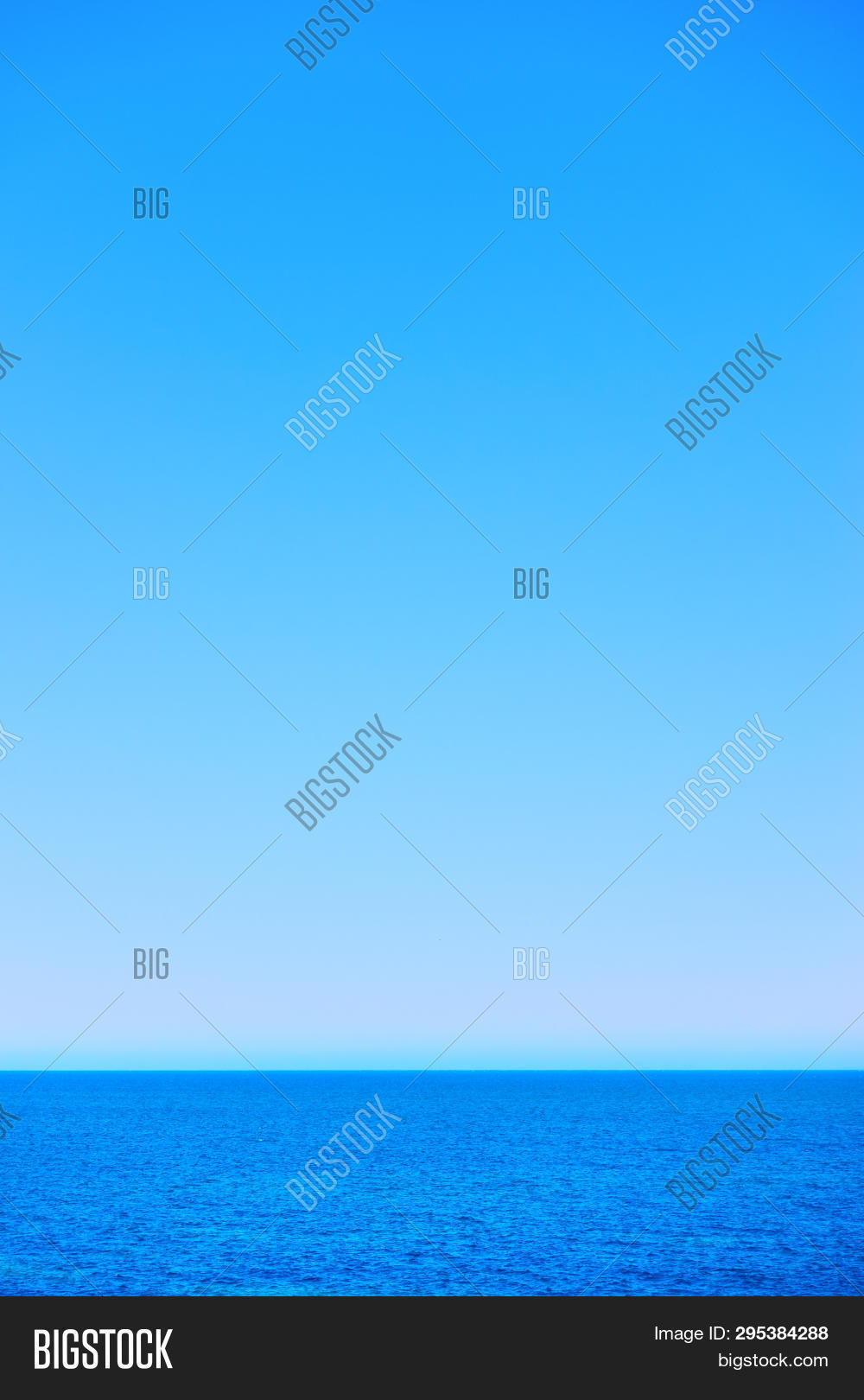 Blue Sea Clear Sky - Image & Photo (Free Trial) | Bigstock