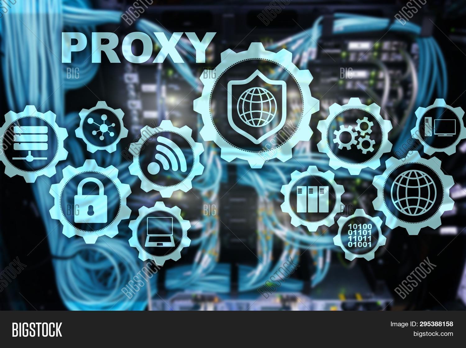 Proxy Server. Cyber Image & Photo (Free Trial) | Bigstock