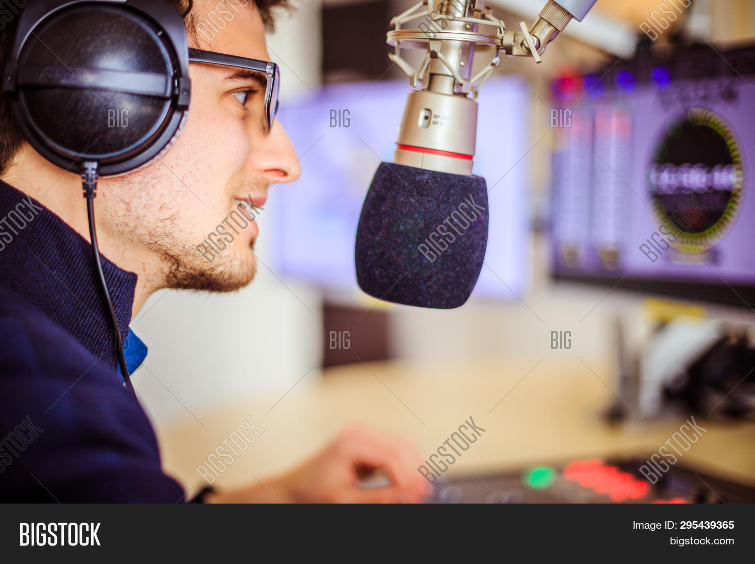 Radio Moderator Image & Photo (Free Trial) | Bigstock