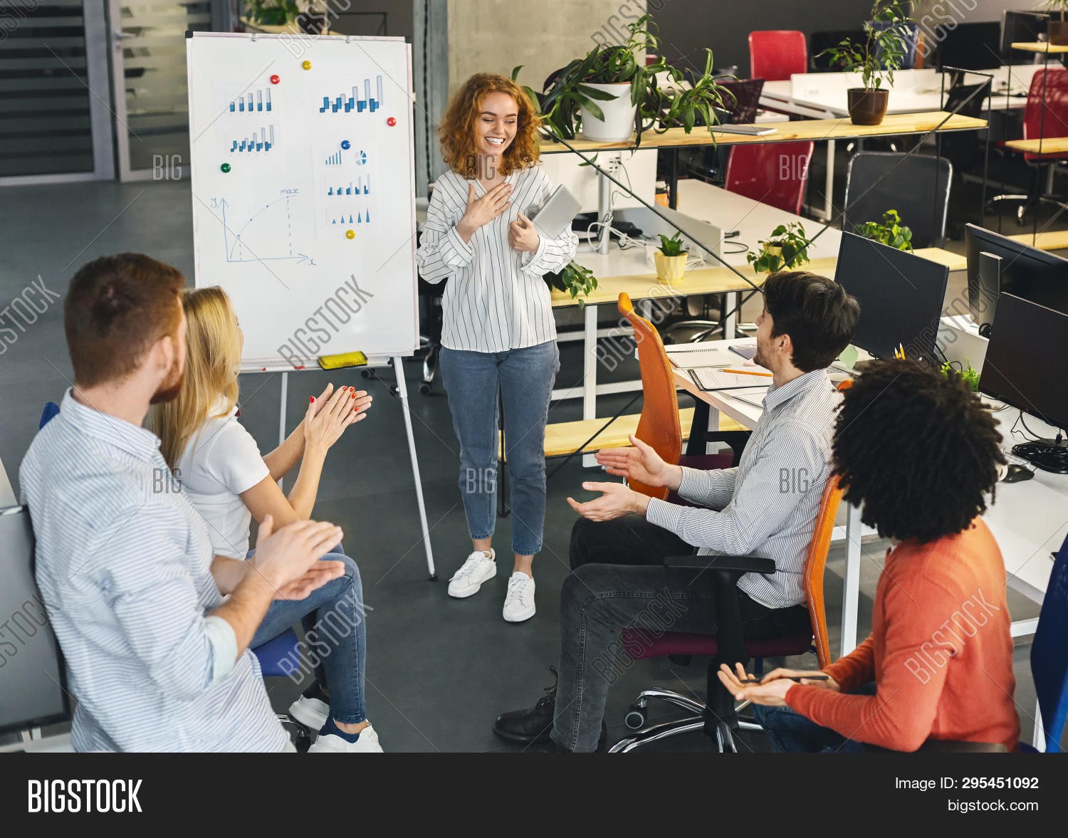 Woman Team Leader Image & Photo (Free Trial) | Bigstock