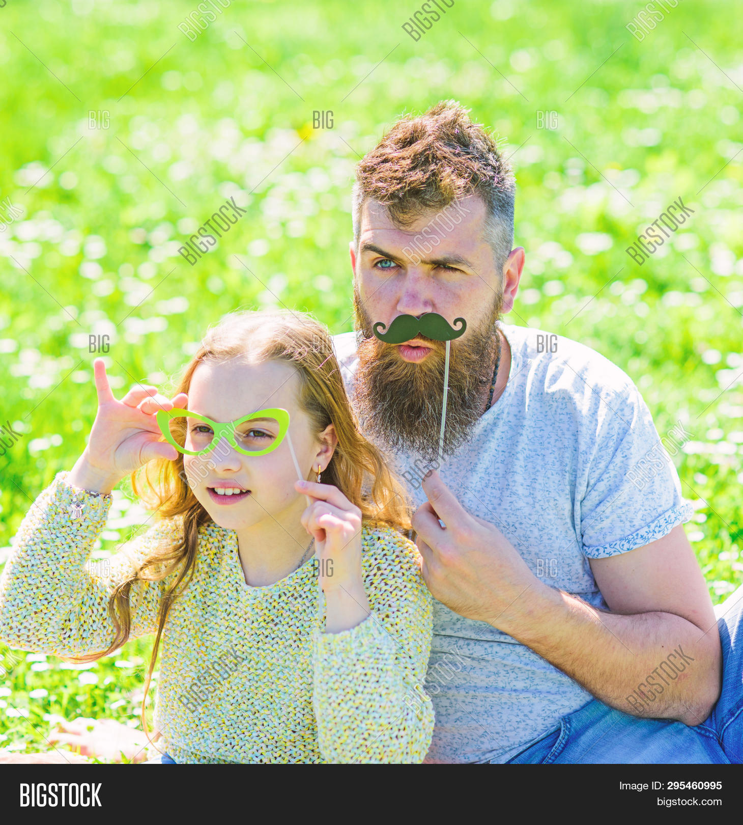 Father Posing Mustache Image & Photo (Free Trial) | Bigstock