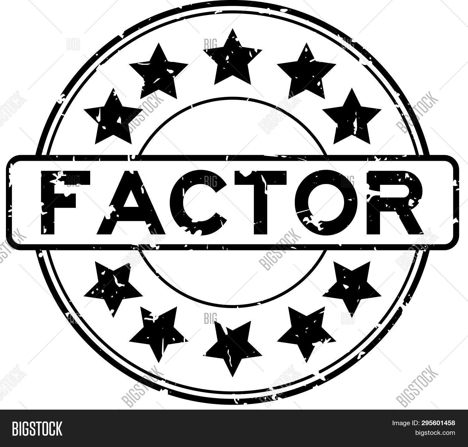Grunge Black Factor Vector & Photo (Free Trial) | Bigstock