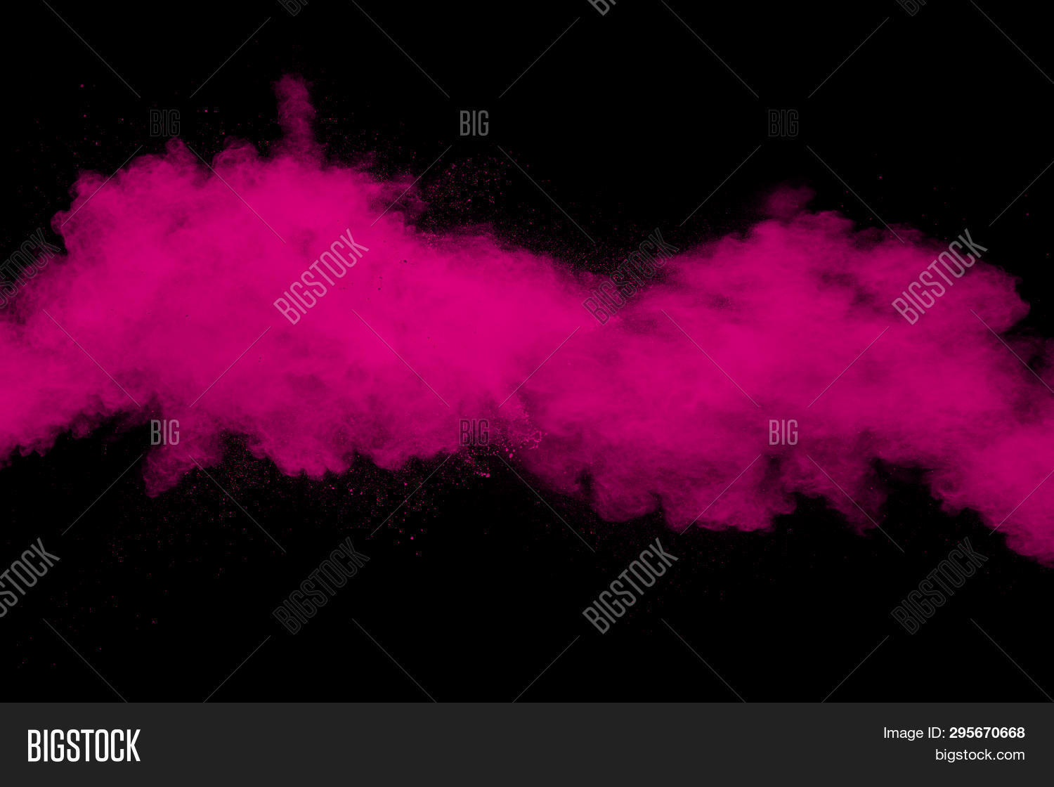 Pink Powder Explosion Image & Photo (Free Trial) | Bigstock