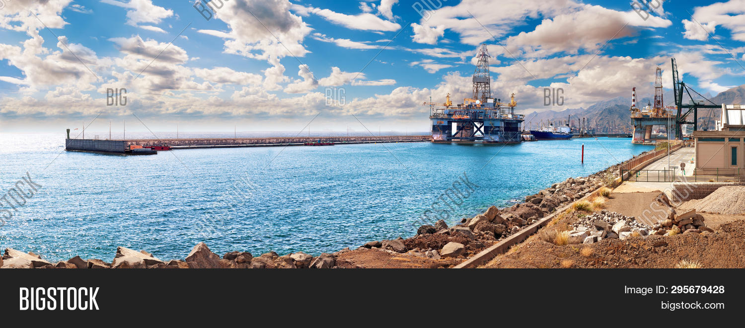 Commercial Sea Port Image & Photo (Free Trial) | Bigstock