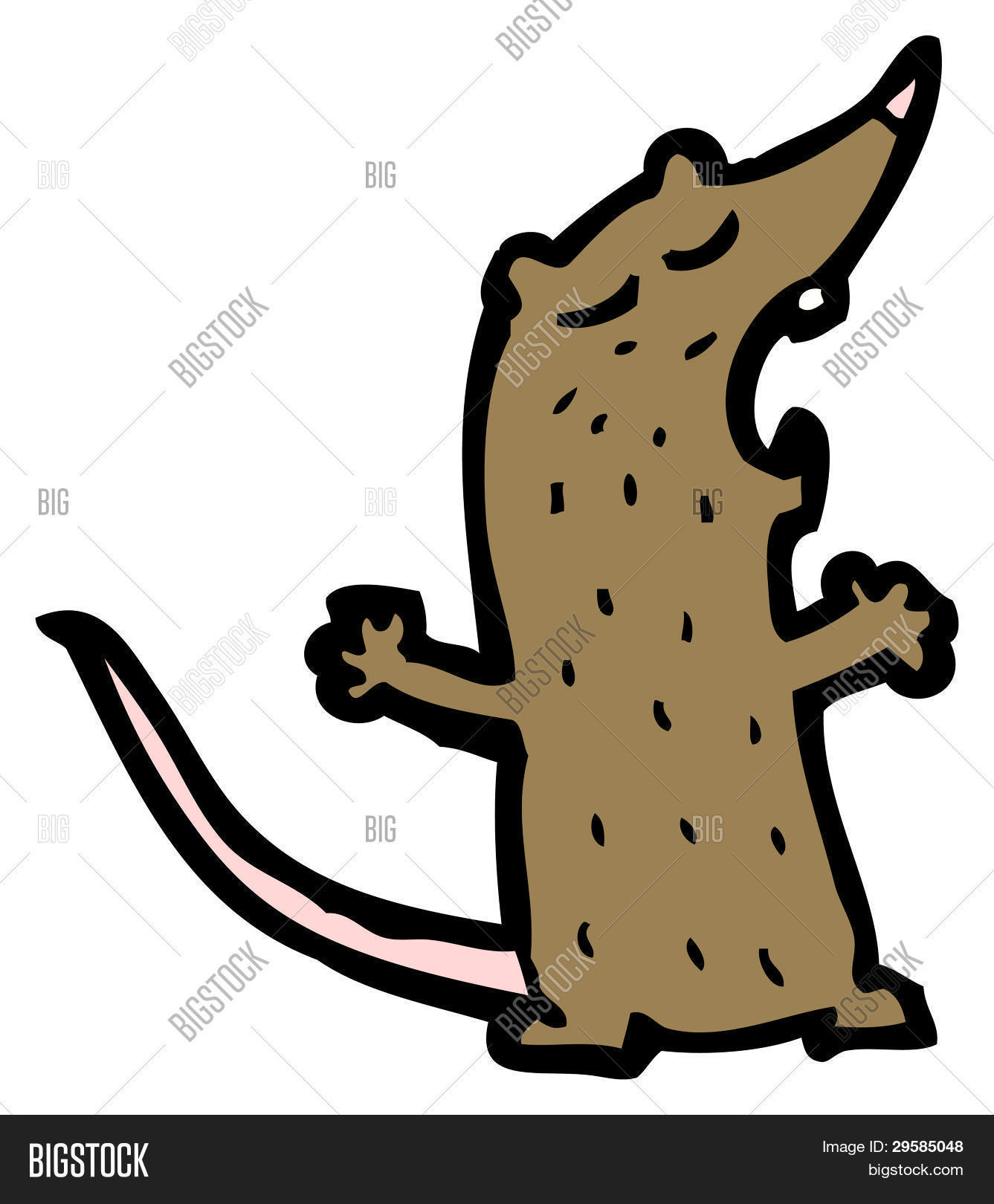 Brown Rat Cartoon ( Image & Photo (Free Trial) | Bigstock