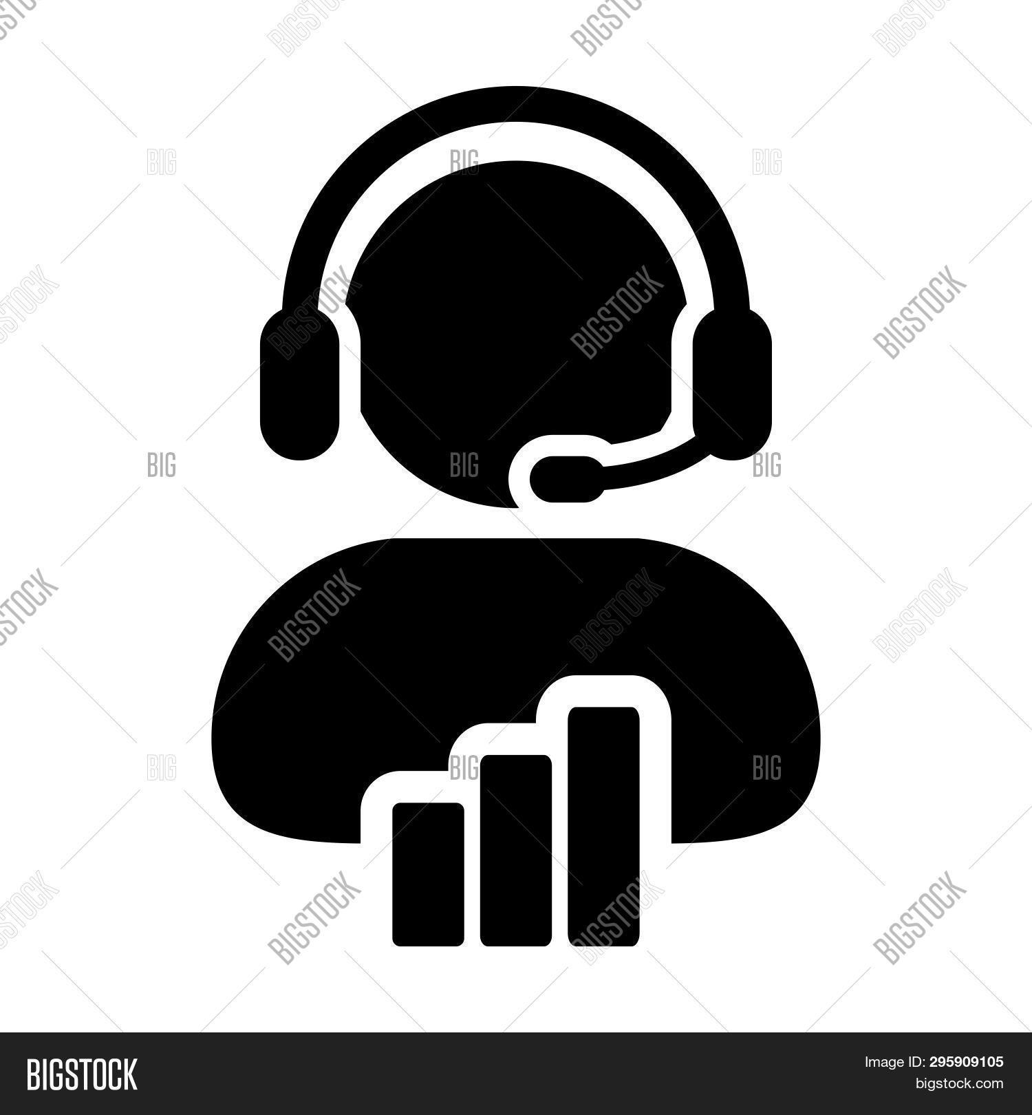 Customer Care Icon Vector & Photo (Free Trial) | Bigstock
