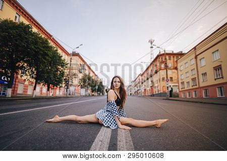 Stylish Young Girl Sat Image & Photo (Free Trial) | Bigstock
