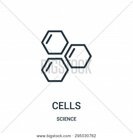 Cells Icon Isolated Vector & Photo (Free Trial) | Bigstock