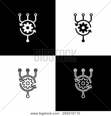 Set Algorithm Icons Vector & Photo (Free Trial) | Bigstock
