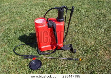 Red Herbicide Sprayer Image & Photo (Free Trial) | Bigstock