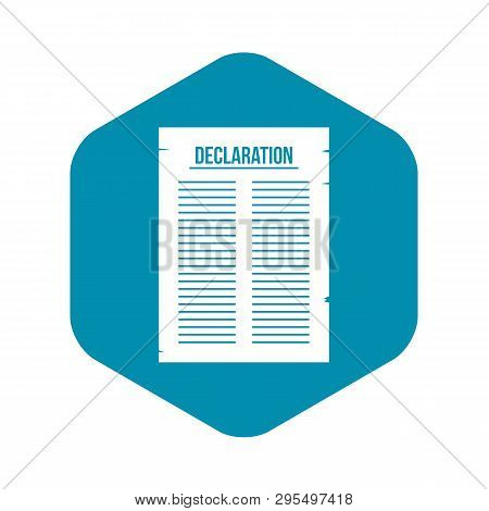 Declaration Vector & Photo (Free Trial) | Bigstock