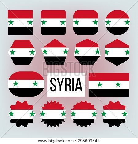 Syria Various Shapes Vector & Photo (Free Trial) | Bigstock