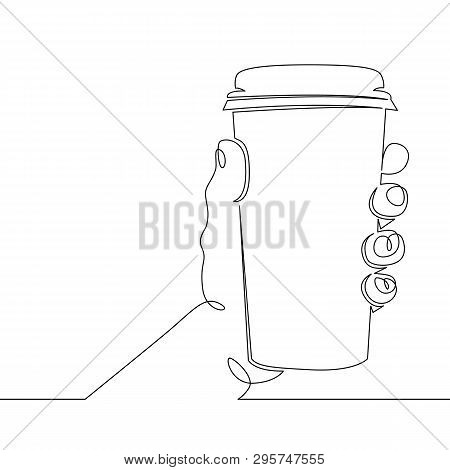 Continuous One Line Vector & Photo (Free Trial) | Bigstock