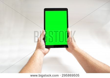 Green Screen. Tablet Image & Photo (Free Trial) | Bigstock