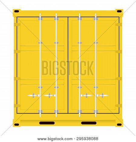 Yellow Locked Cargo Vector & Photo (Free Trial) | Bigstock