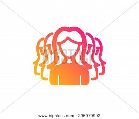 Group Women Icon. Vector & Photo (Free Trial) | Bigstock