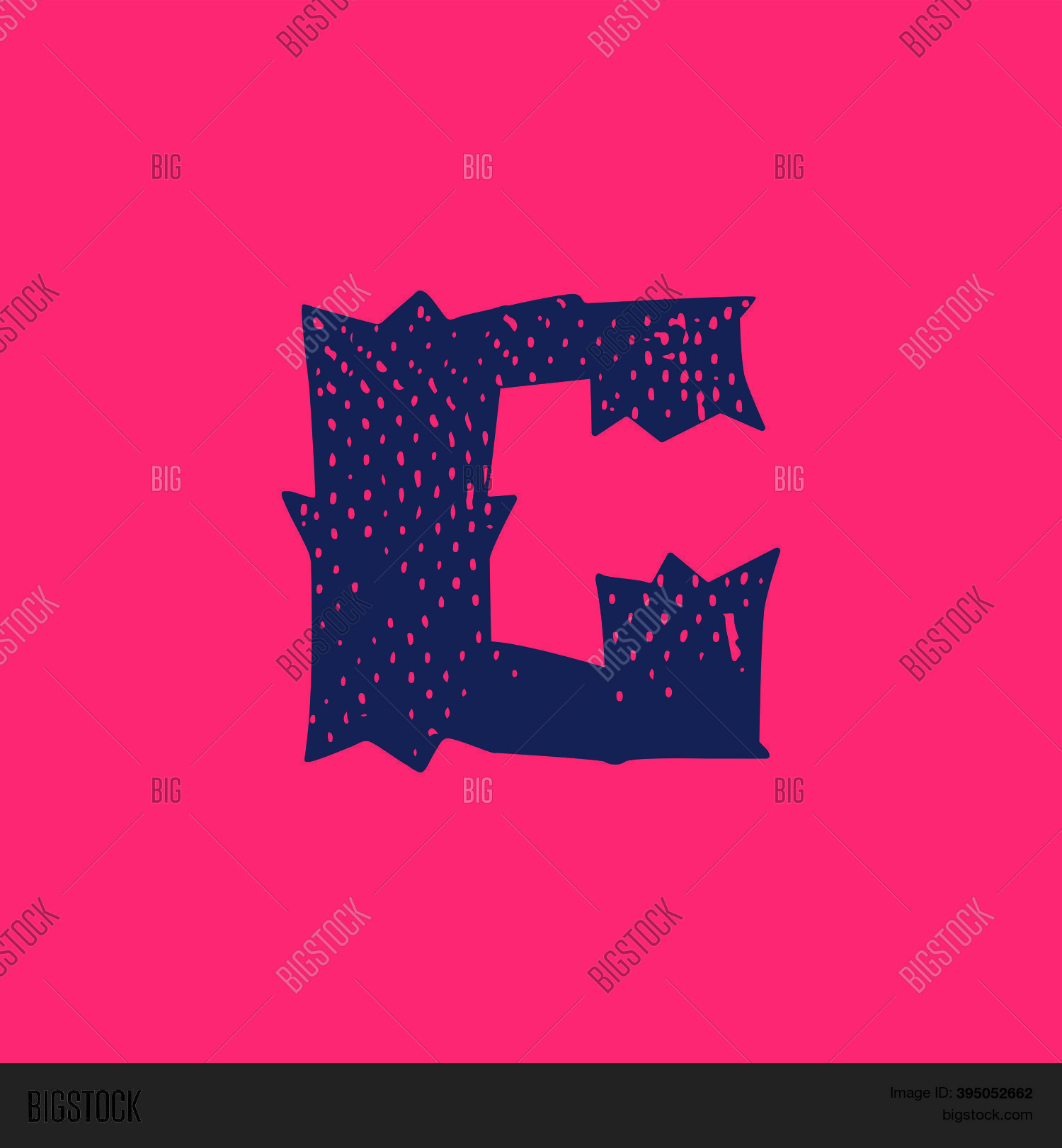 C Letter Logo Horror Vector & Photo (Free Trial) | Bigstock