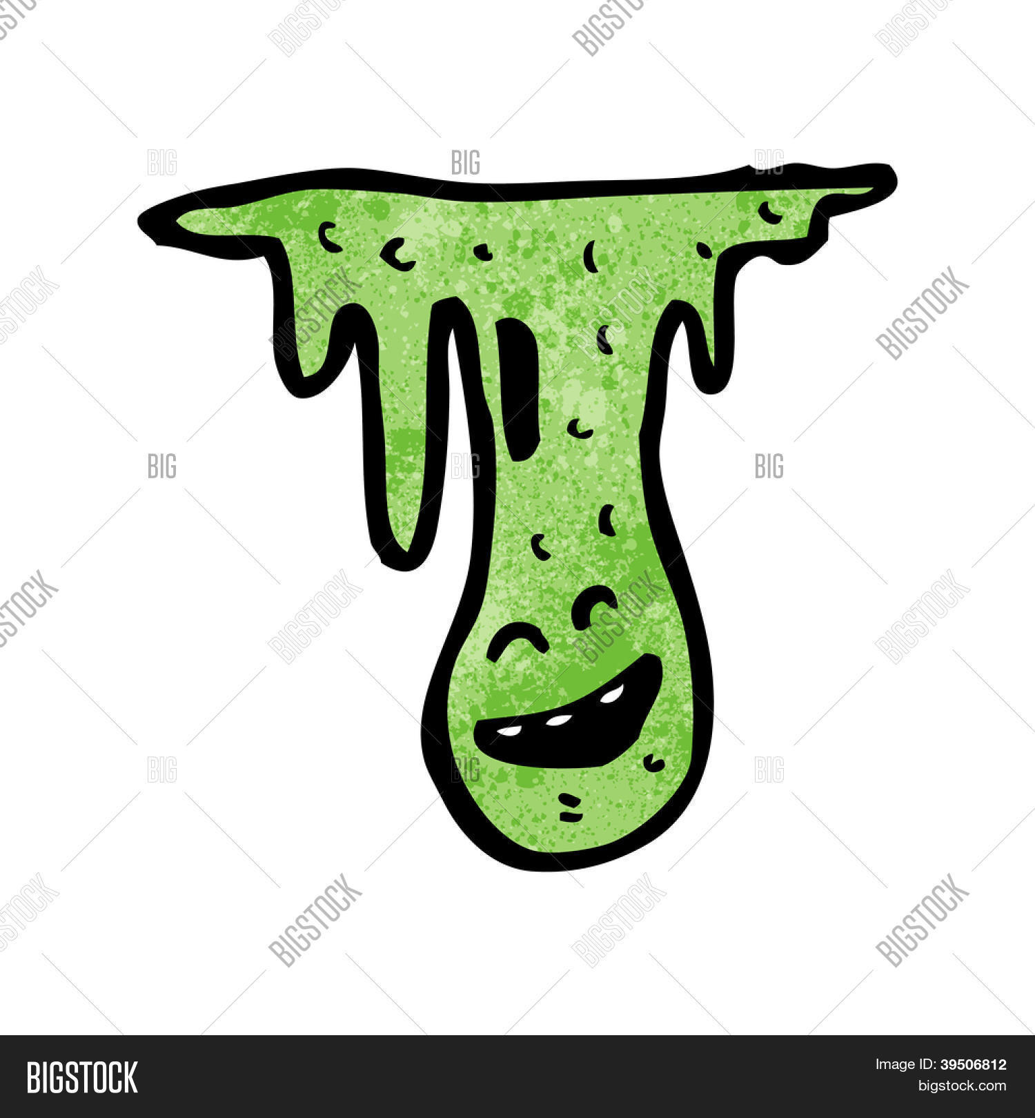 Slime Creature Vector & Photo (Free Trial) | Bigstock
