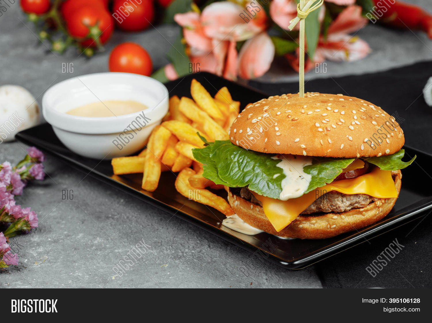 Burger Cutlet, Cheese Image & Photo (Free Trial) | Bigstock