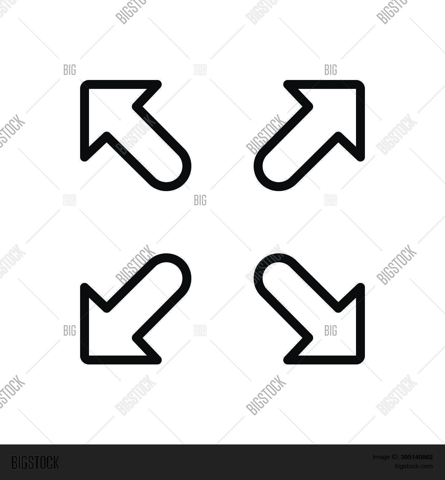 Black Line Icon Full Vector & Photo (Free Trial) | Bigstock