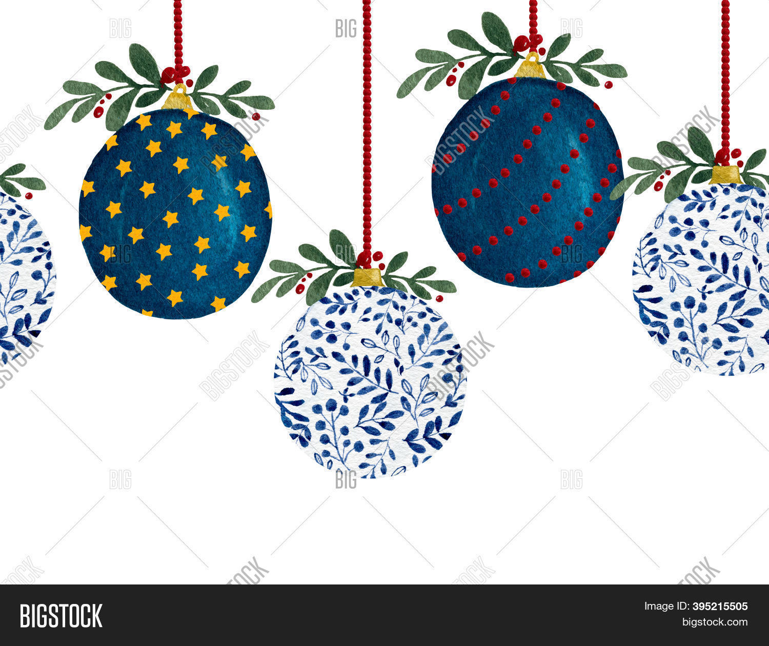 Christmas Seamless Image & Photo (Free Trial) | Bigstock