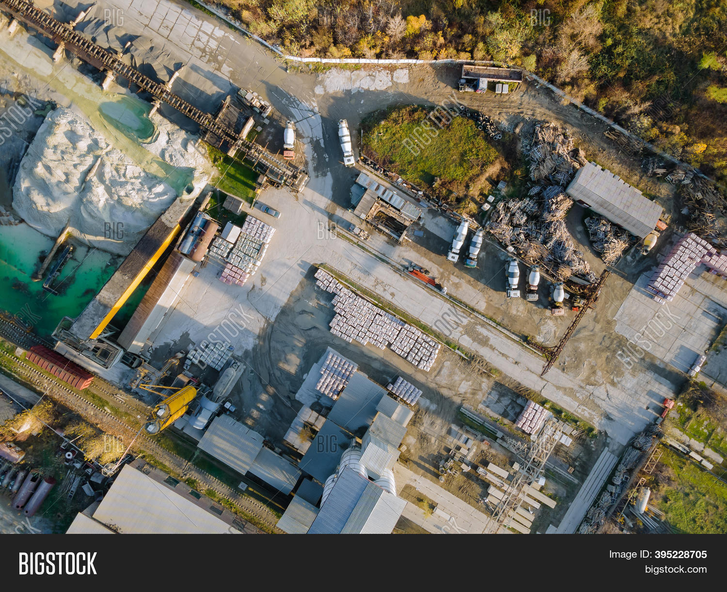 Aerial View Concrete Image & Photo (Free Trial) | Bigstock