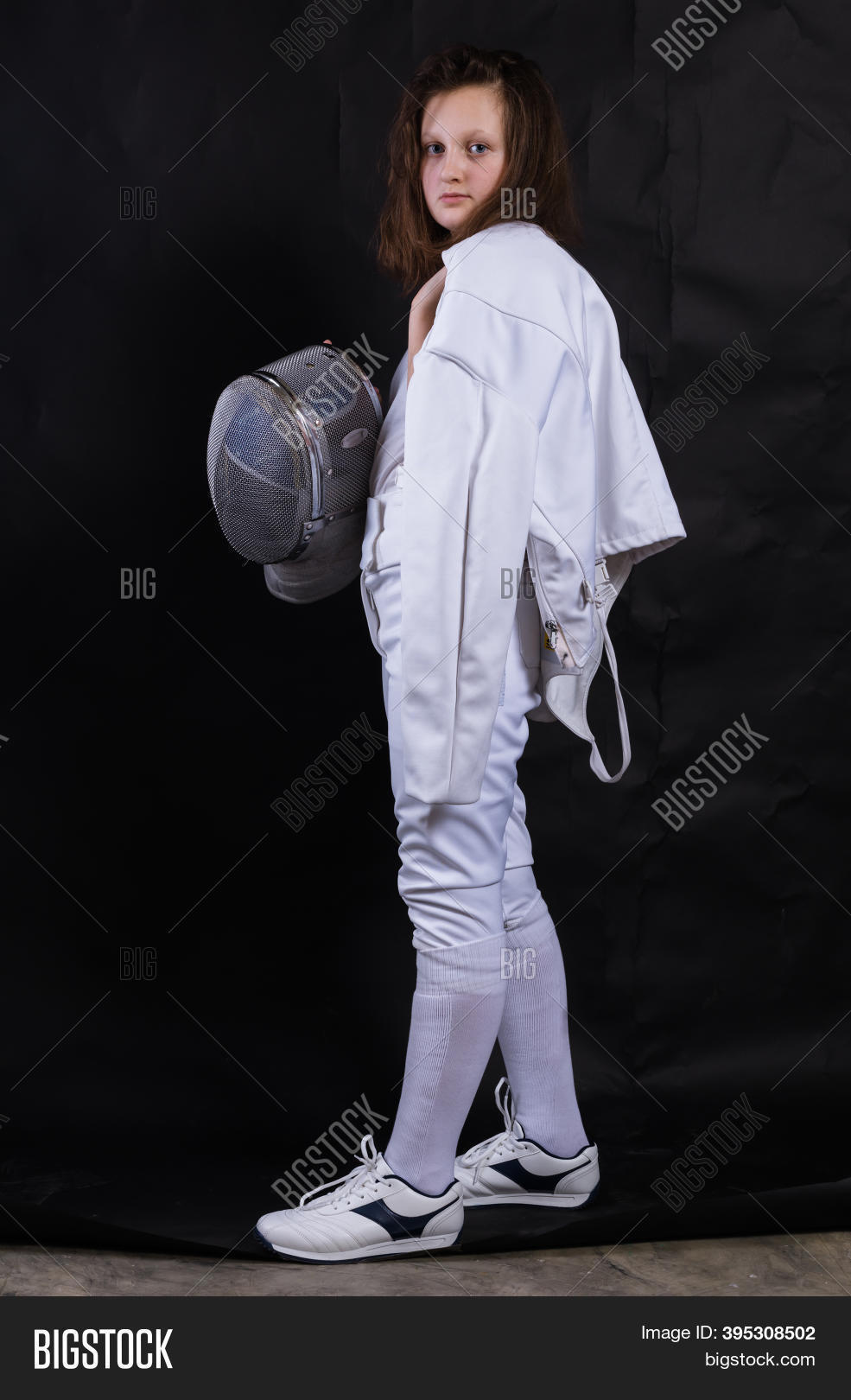 Teenage Girl Fencer Image & Photo (Free Trial) | Bigstock