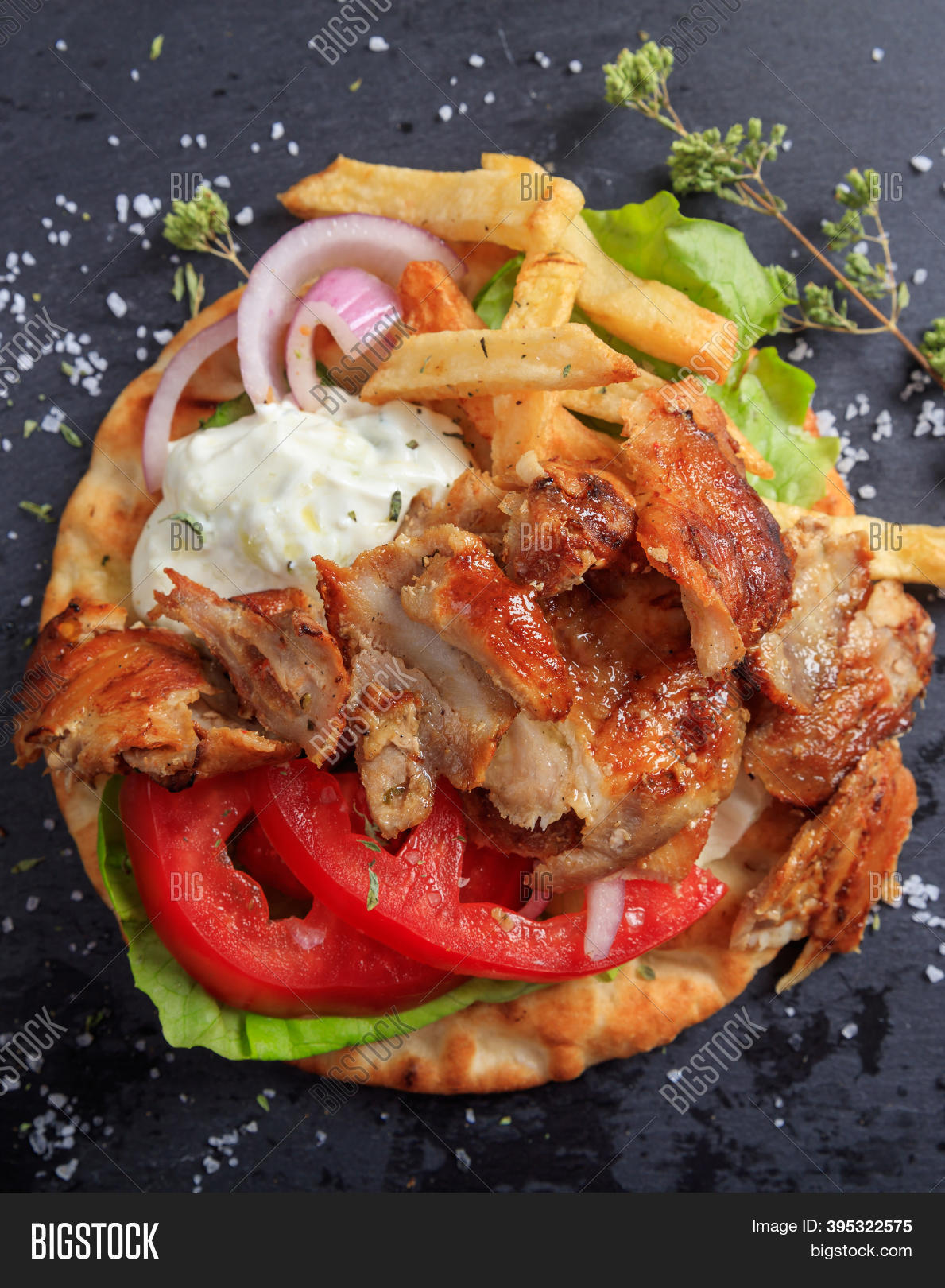 Gyros Grilled Meat Image & Photo (Free Trial) | Bigstock