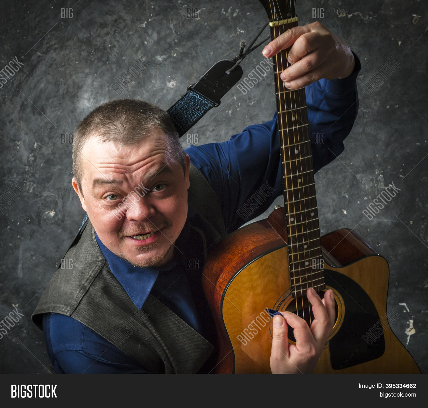 Mature Musician Plays Image & Photo (Free Trial) | Bigstock