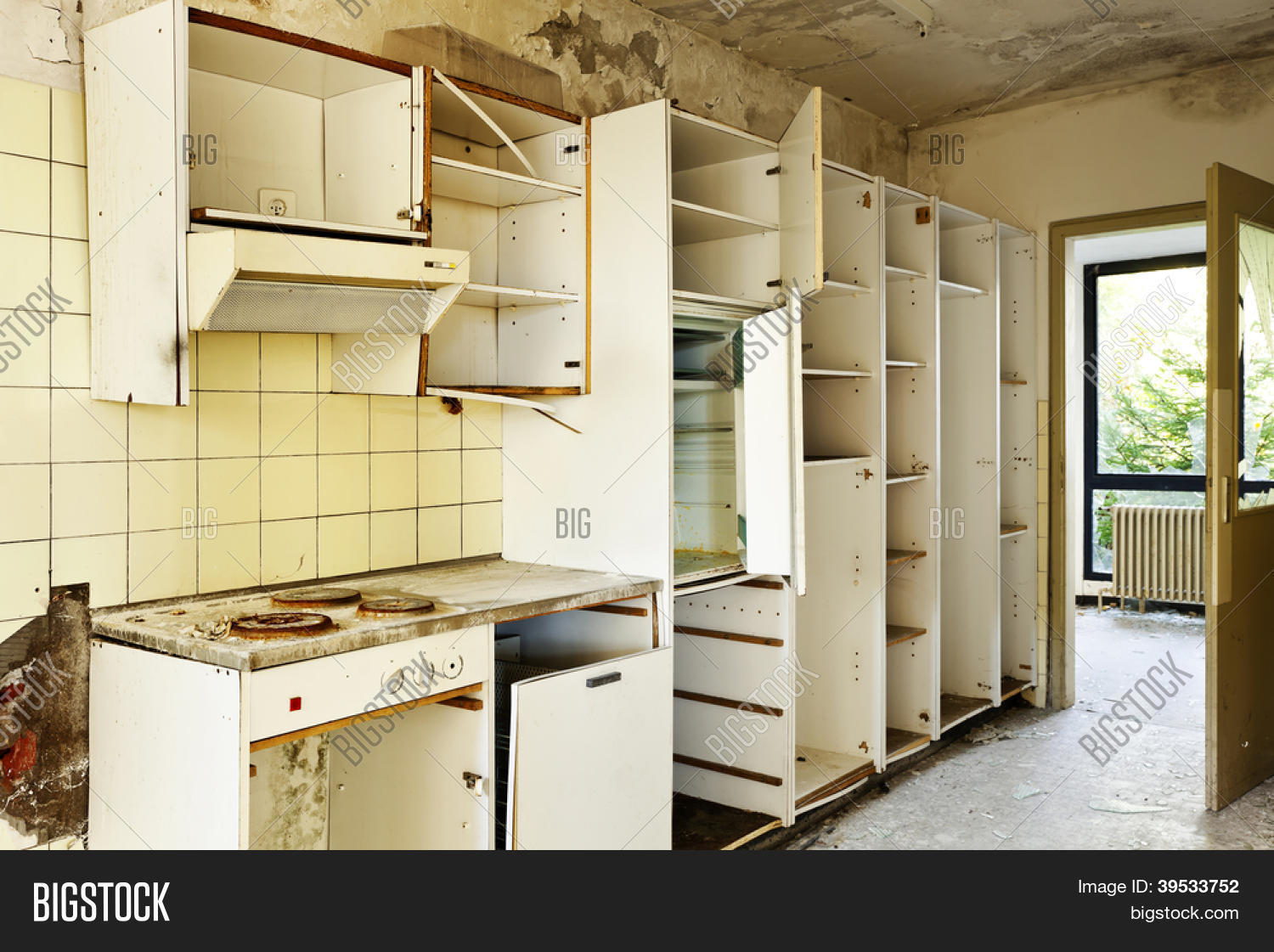 Old Kitchen Destroyed Image & Photo (Free Trial) | Bigstock