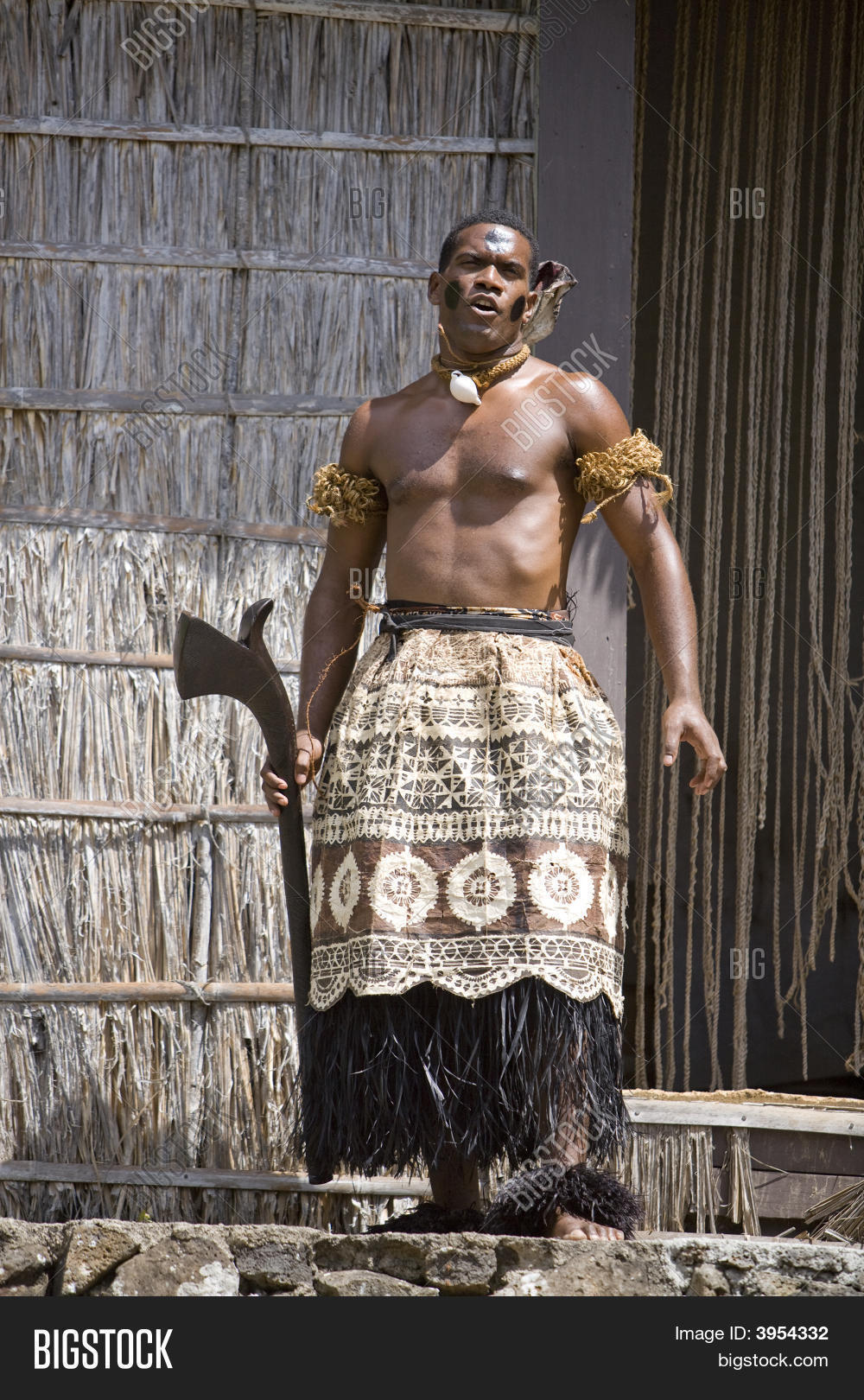 Fiji Chief Image & Photo (Free Trial) | Bigstock