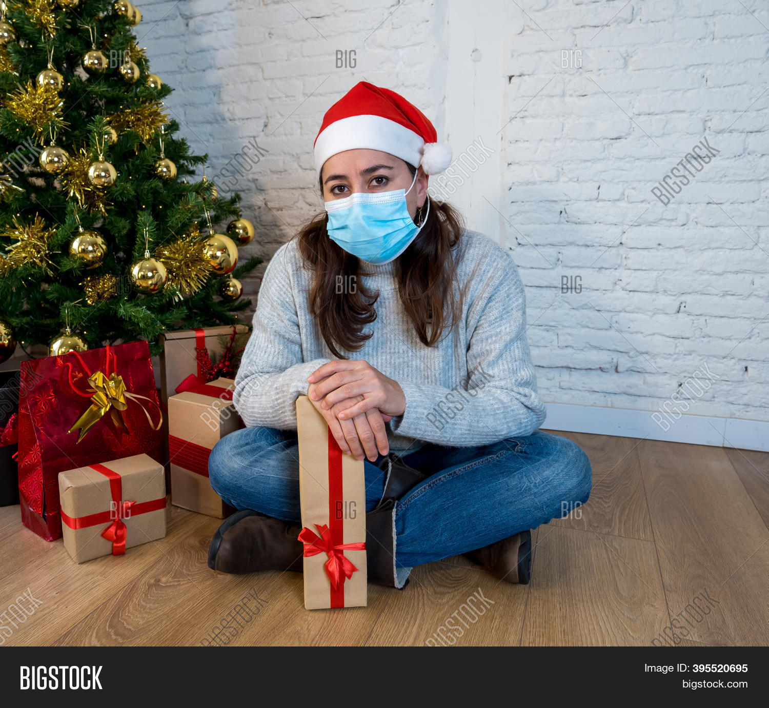 Sad Woman Face Mask Image & Photo (Free Trial) | Bigstock