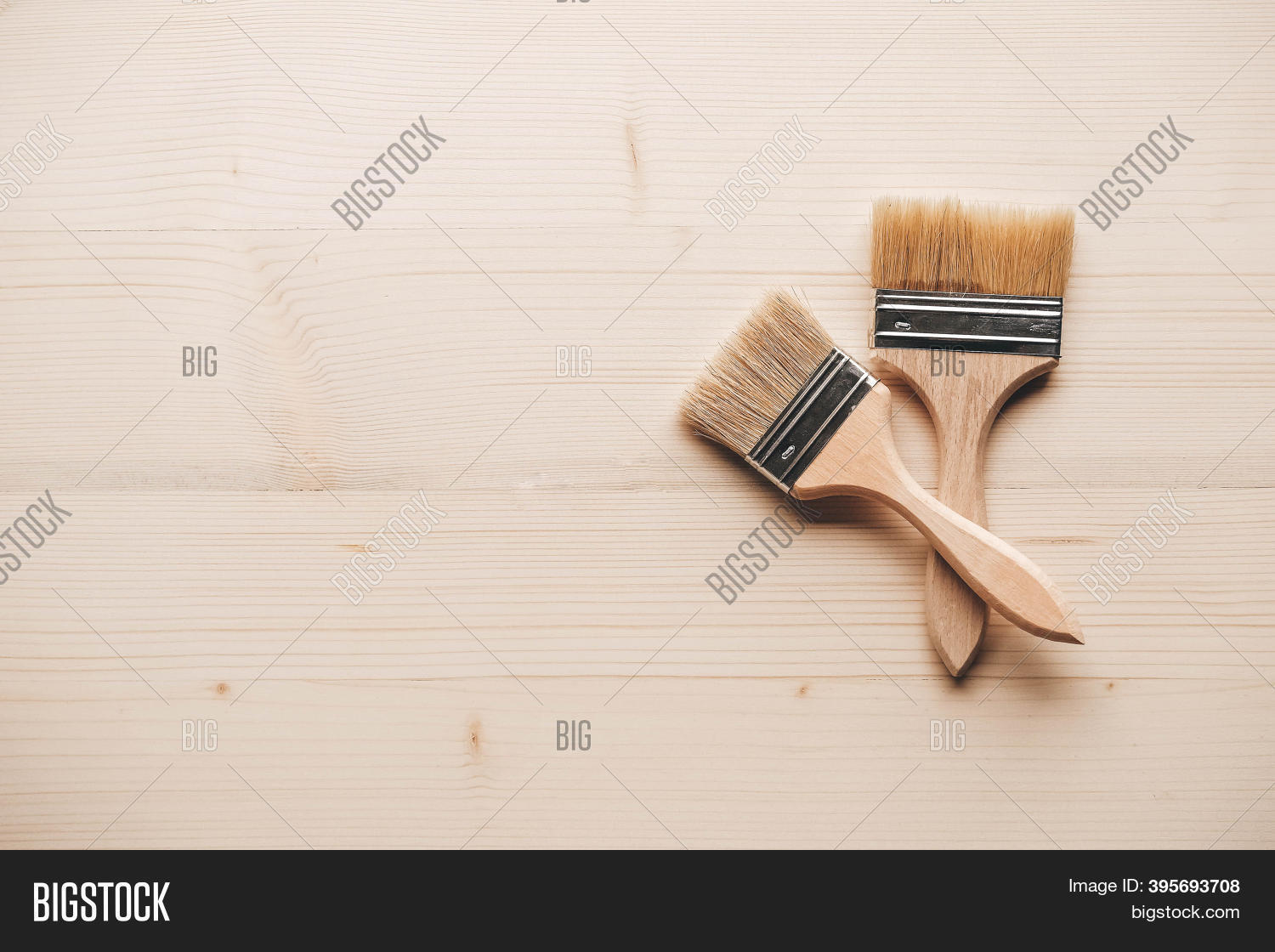Two Paint Brushes Image & Photo (Free Trial) | Bigstock