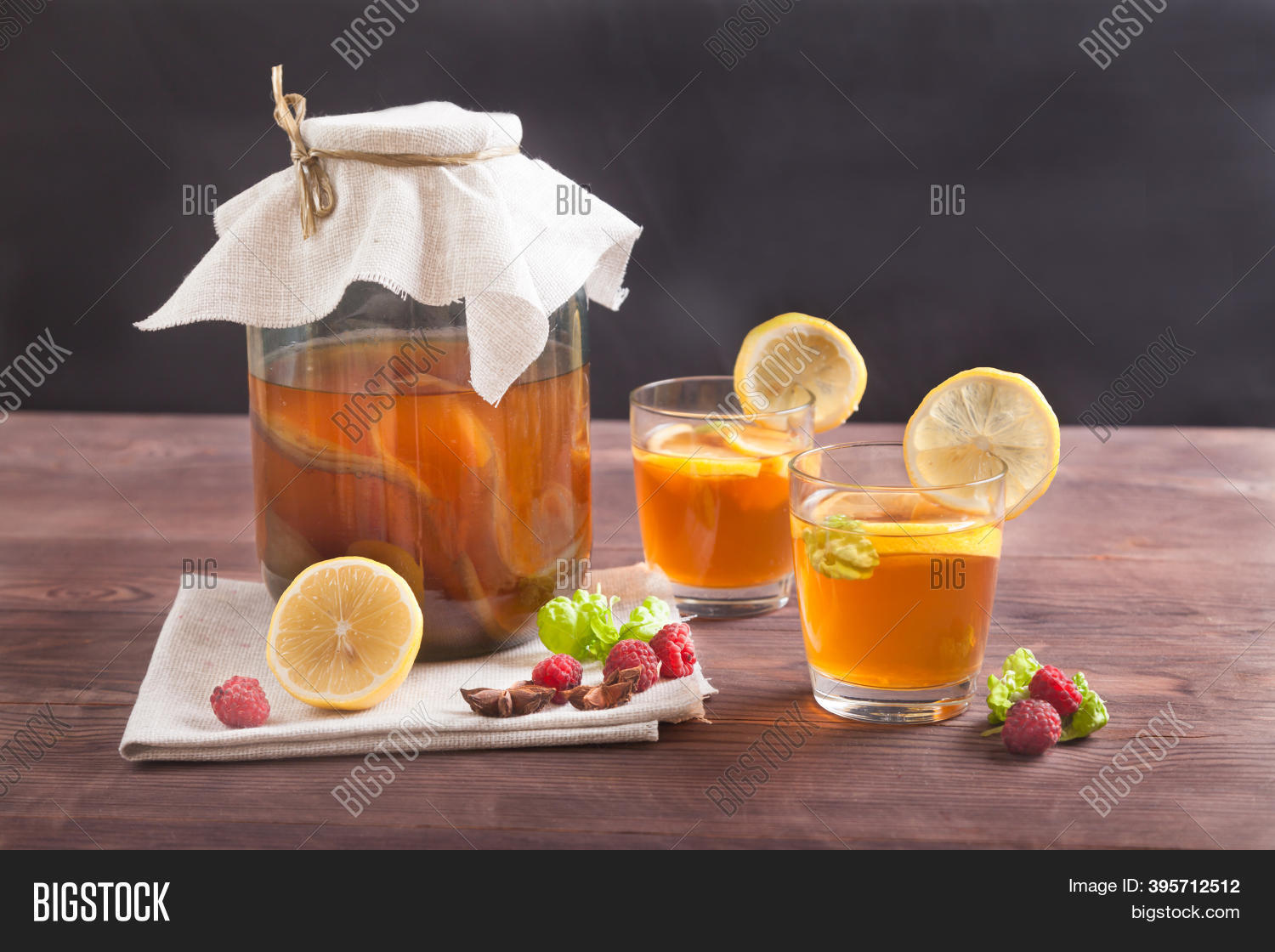 Kombucha Glass Jar, Image & Photo (Free Trial) | Bigstock