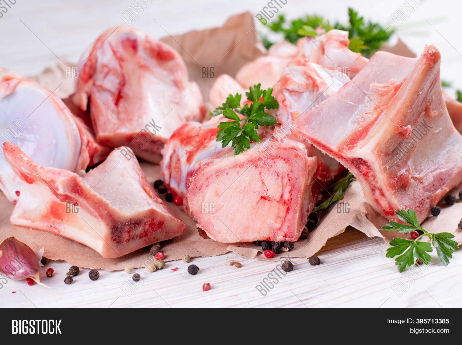 Raw Beef Bone Making Image & Photo (Free Trial) | Bigstock