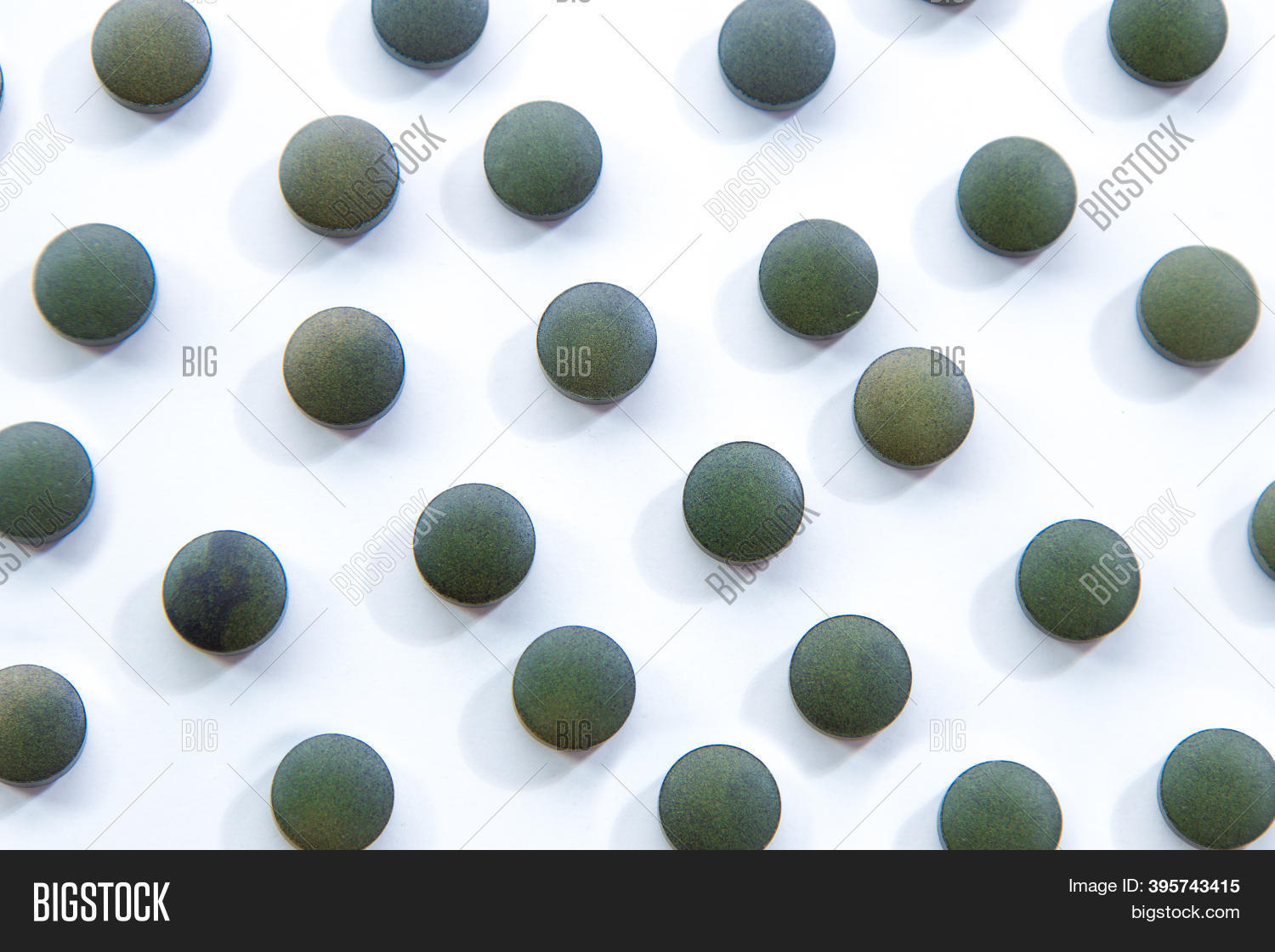 Chlorella Pills Image & Photo (Free Trial) | Bigstock